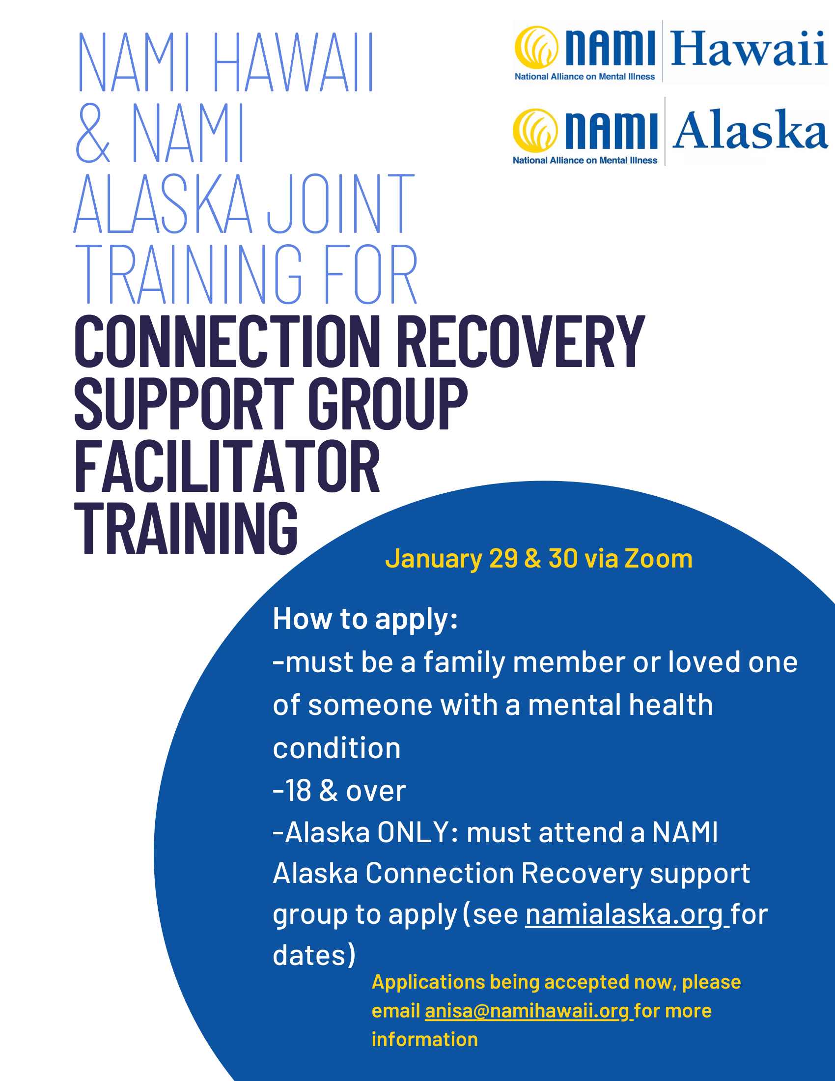 Upcoming NAMI leader trainings – National Alliance on Mental Illness Hawaii