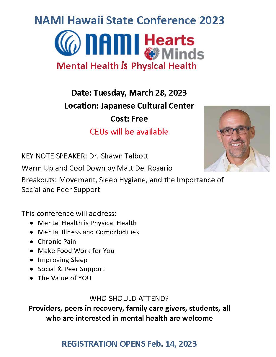 National Alliance for Mental Illness Hawaii – National Alliance for ...