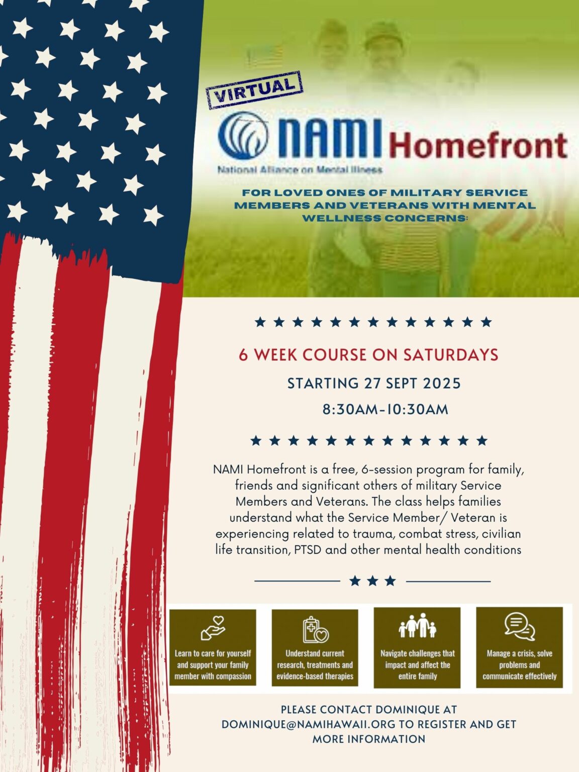 NAMI Homefront starting September – National Alliance on Mental Illness ...